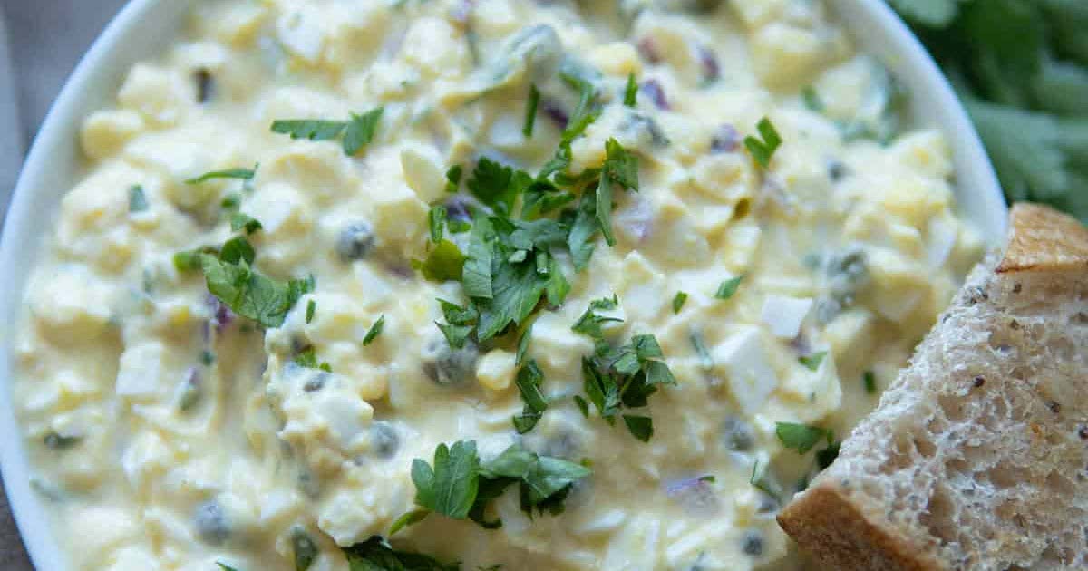 Healthy Egg Salad with Greek Yogurt Recipe - Samsung Food