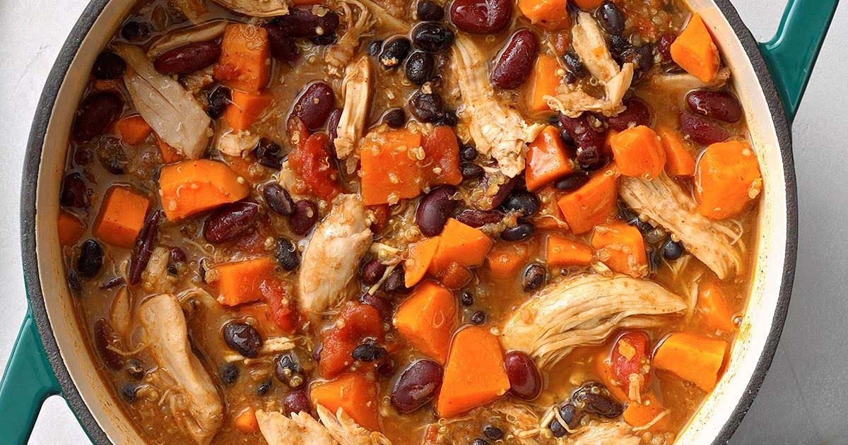 Chicken and Sweet Potato Chili Recipe - Samsung Food