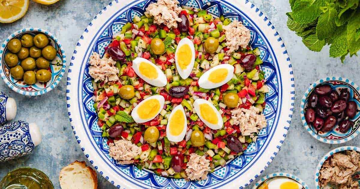 Slata Tounsiya (Tunisian Salad) Recipe — Samsung Food