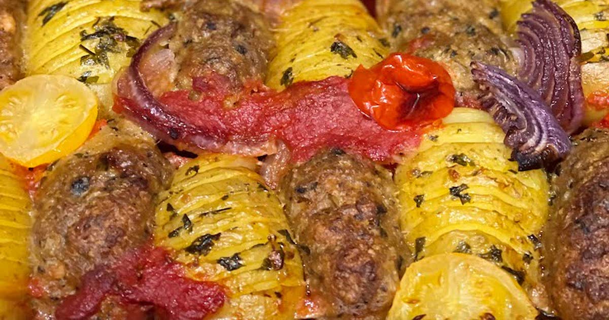 Turkish Meatballs with Hasselback Potatoes Recipe — Samsung Food