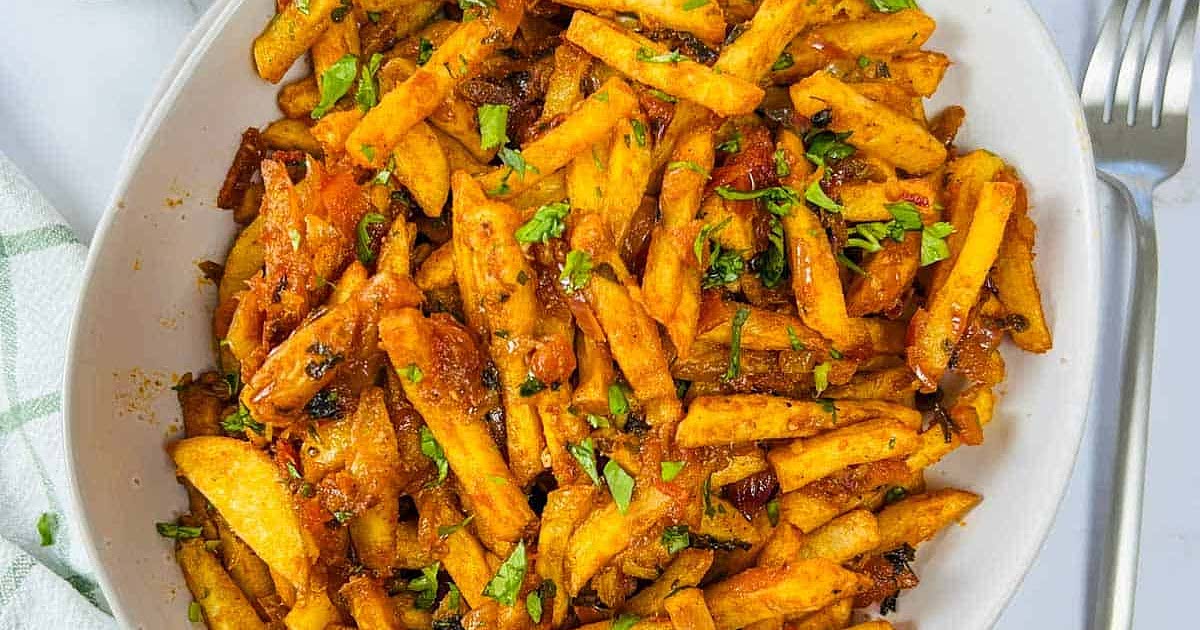 Masala Fries / Spicy Masala Chips Recipe - Samsung Food