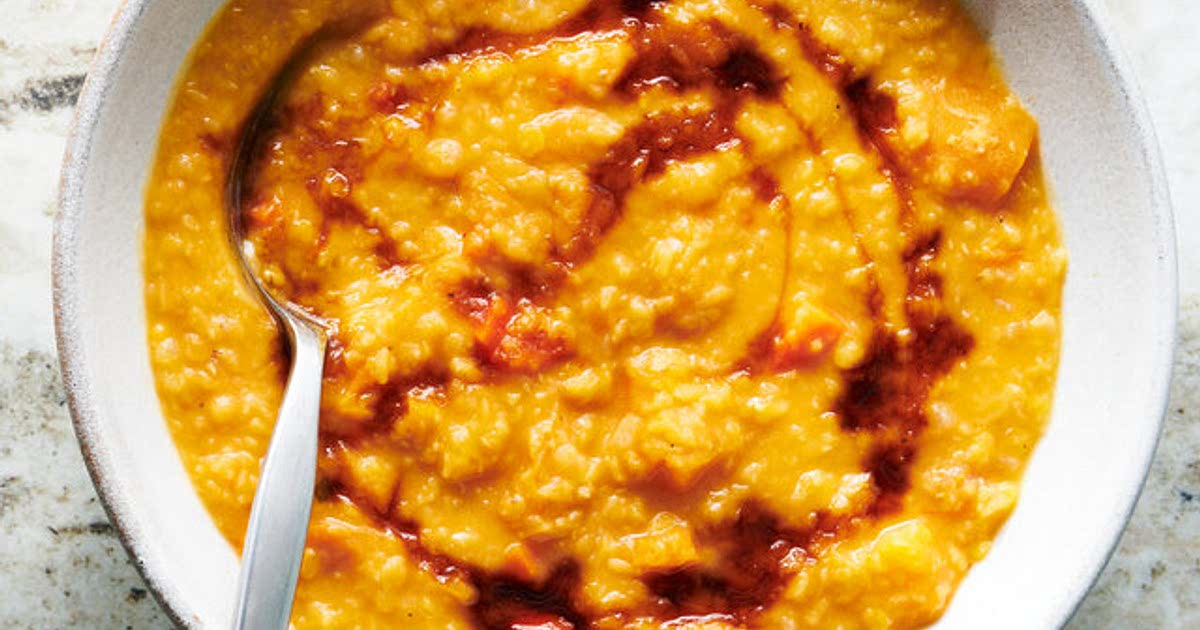 Tsirani Vosp Apur (Armenian Apricot and Lentil Soup) Recipe — Samsung Food