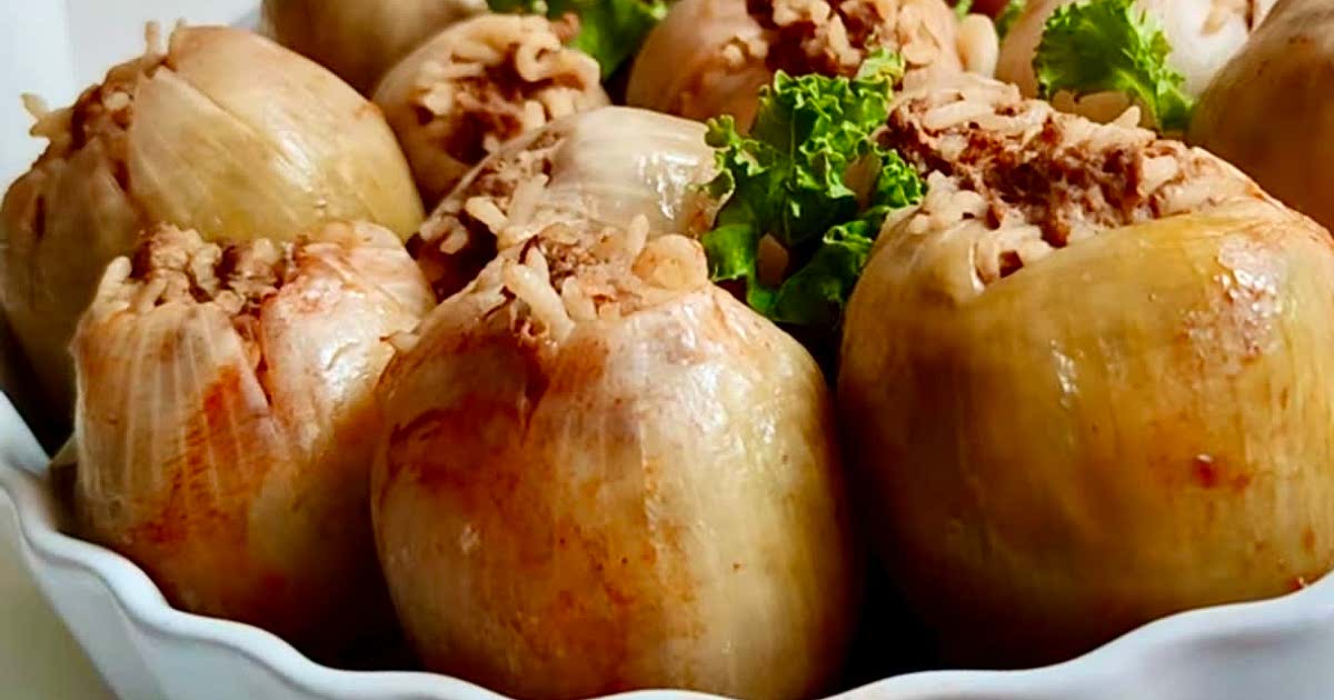 Oven Roasted Stuffed Onion Recipe - Samsung Food