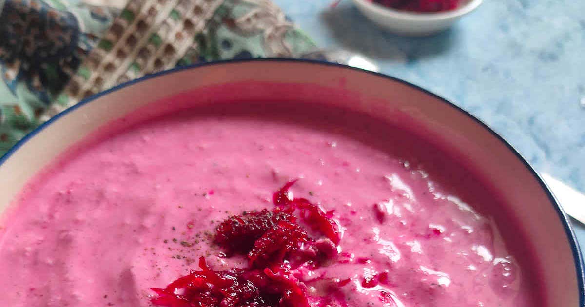 Beetroot Raita Recipe {Indian Yogurt Beet Dip} - Samsung Food