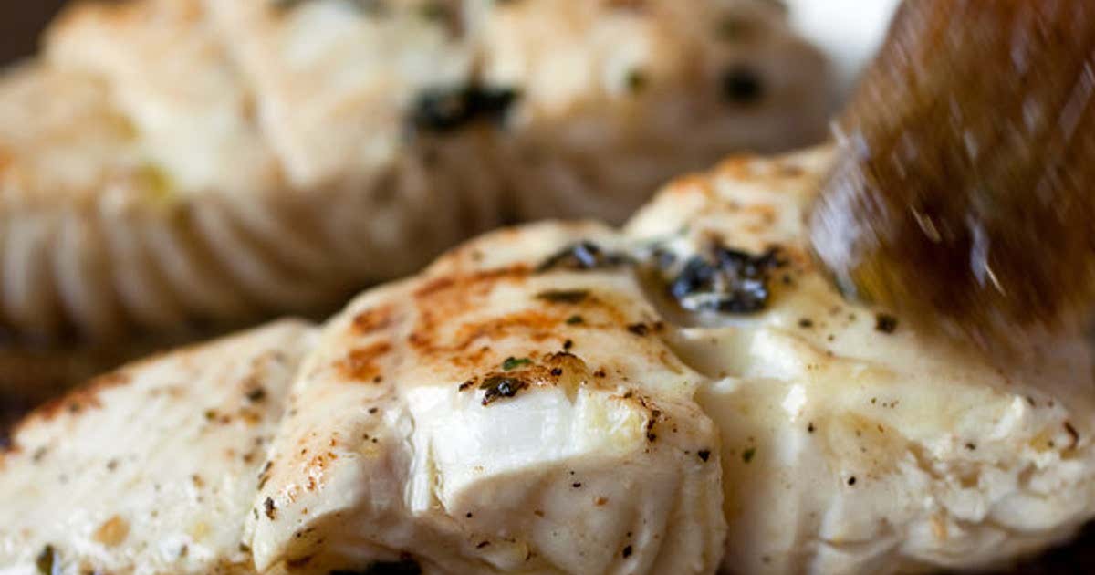 Pan-Seared Marinated Halibut Fillets Recipe | Samsung Food App