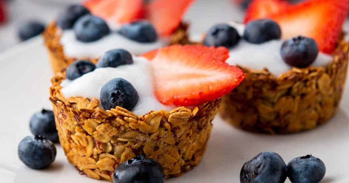 Yogurt Granola Cups Recipe - Samsung Food