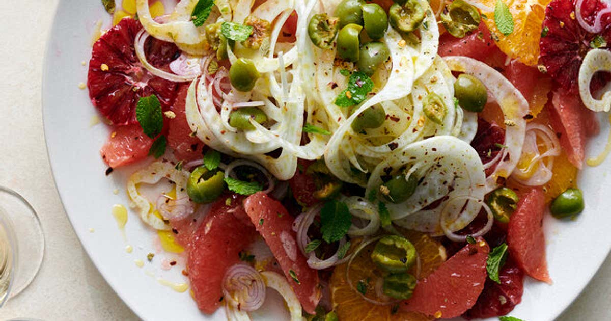 Citrus Salad With Fennel and Olives Recipe — Samsung Food