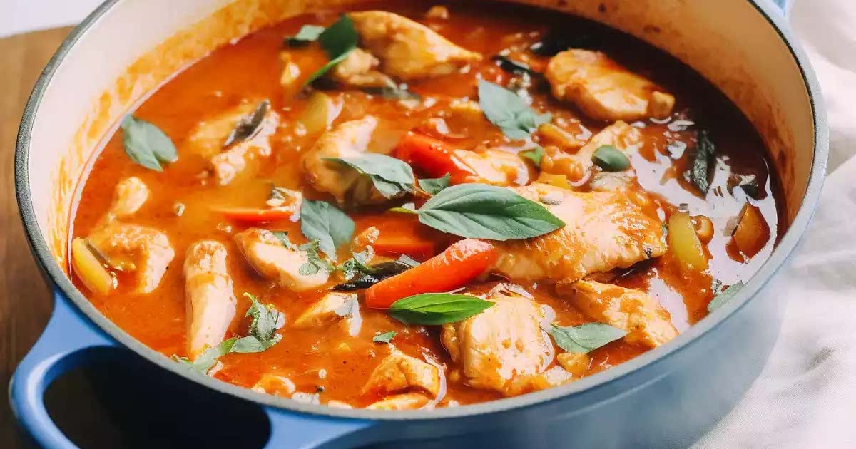 Chicken Panang Recipe — Samsung Food