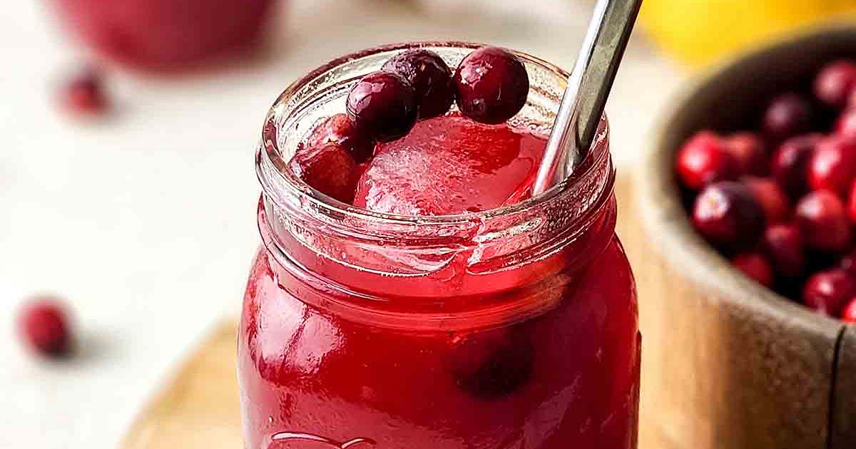 Homemade Cranberry Juice Recipe - Samsung Food