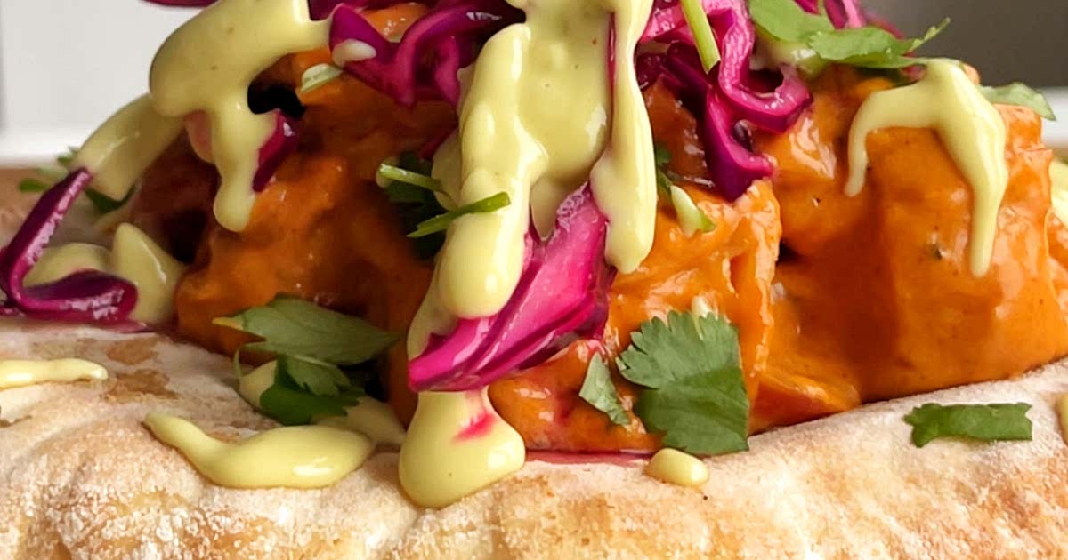 Butter Curry Naan Kebab Recipe | Samsung Food App