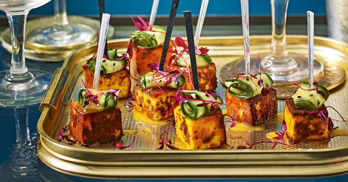 Spiced paneer with quick-pickled cucumber Recipe — Samsung Food