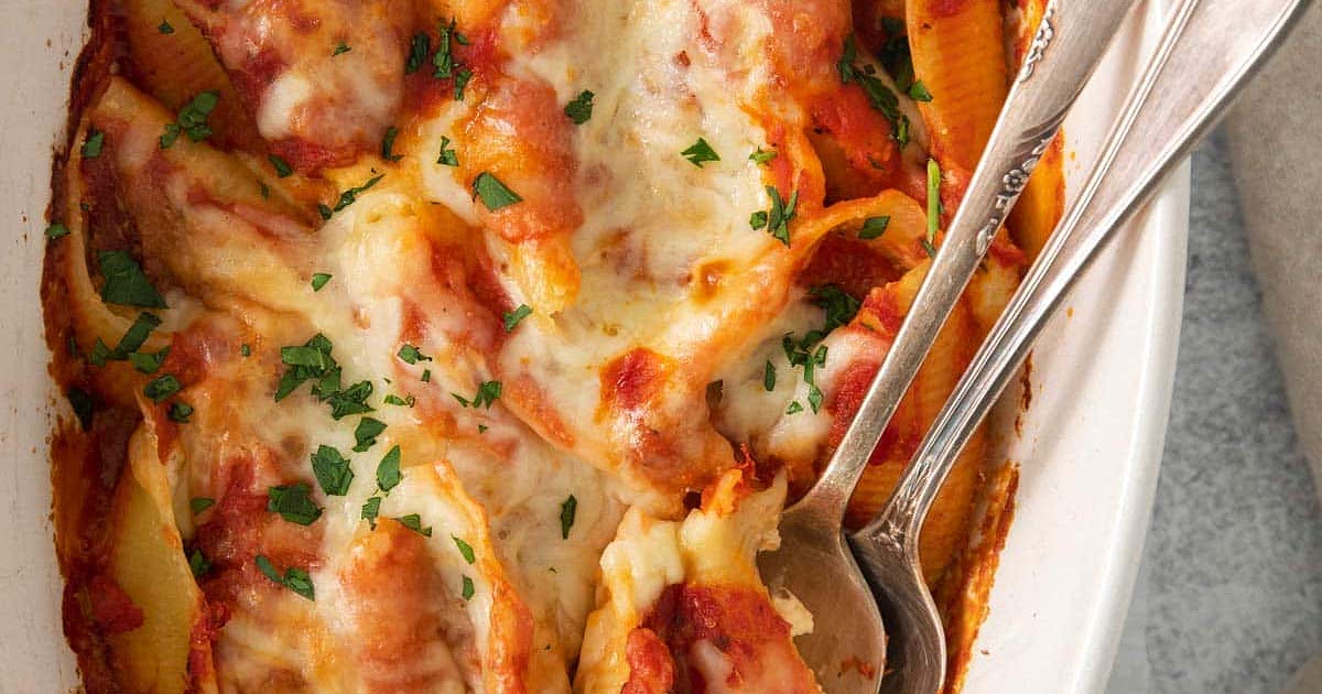 Easy Stuffed Shells Recipe - Samsung Food