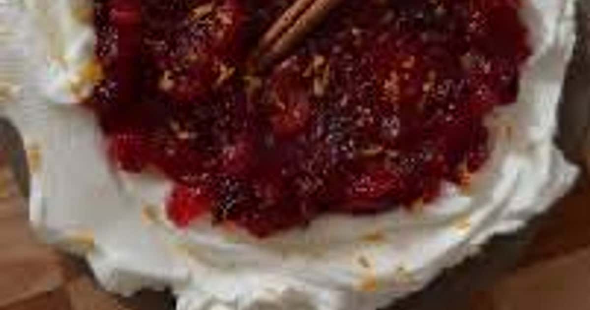 Yuzu Cranberry Sauce Labneh Dip Recipe — Samsung Food