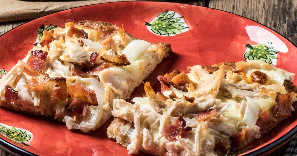 Chicken Bacon Ranch Flatbread Recipe - Samsung Food