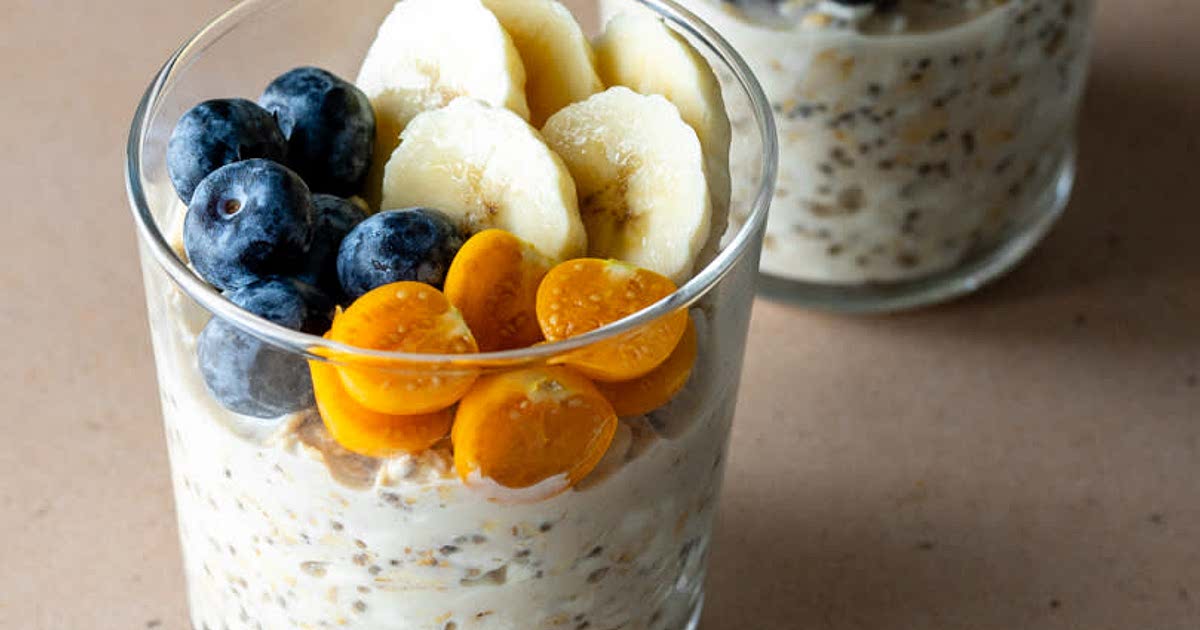 Protein-Boost Overnight Oats with Cottage Cheese Recipe — Samsung Food