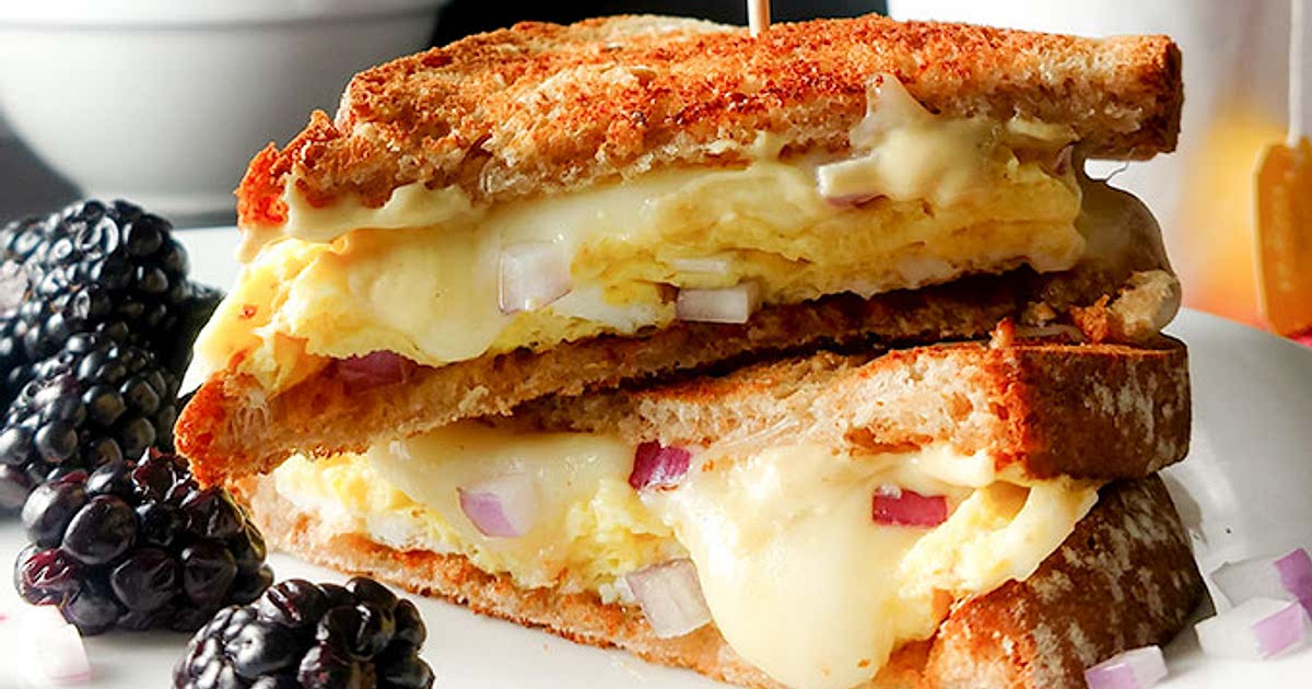 Salami Egg And Cheese Breakfast Sandwich Recipe - Samsung Food