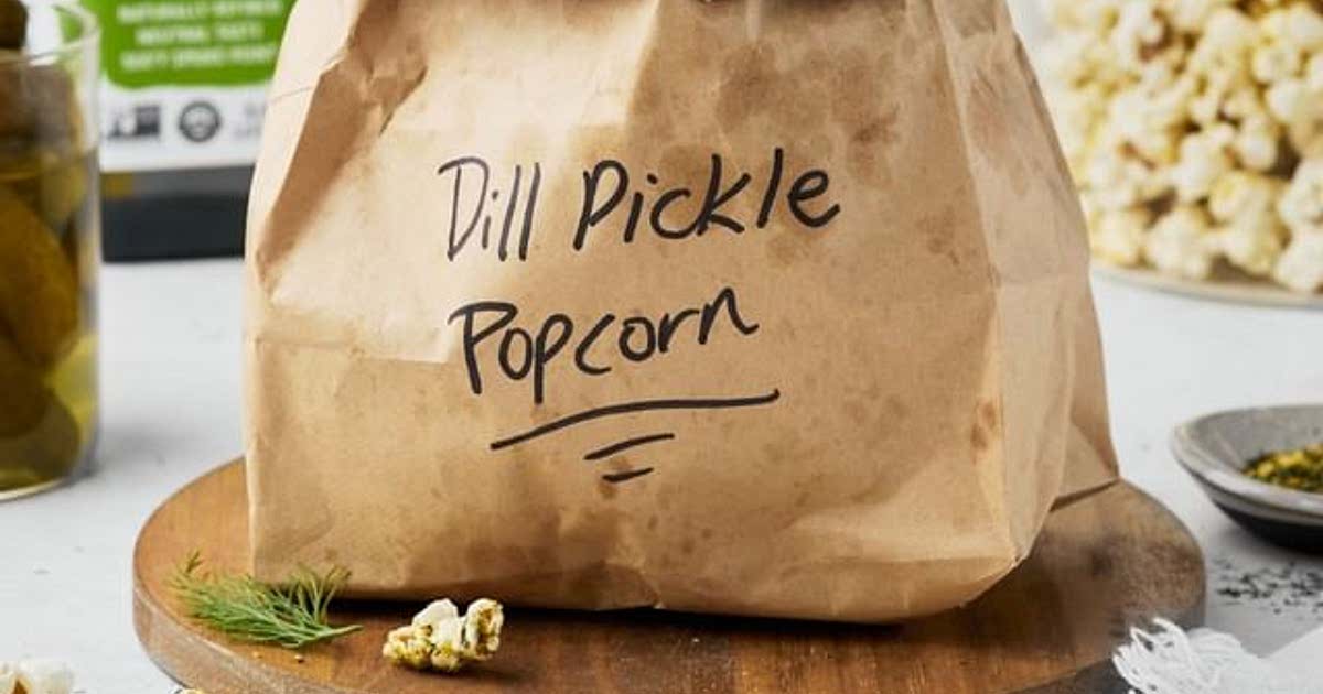 Dill Pickle Popcorn Recipe — Samsung Food