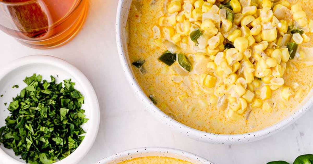 Sweet Corn Chowder Recipe — Samsung Food