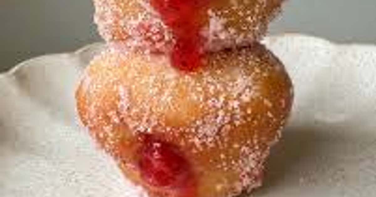 Strawberry-Lychee Jelly Mochi Donuts Recipe — Samsung Food
