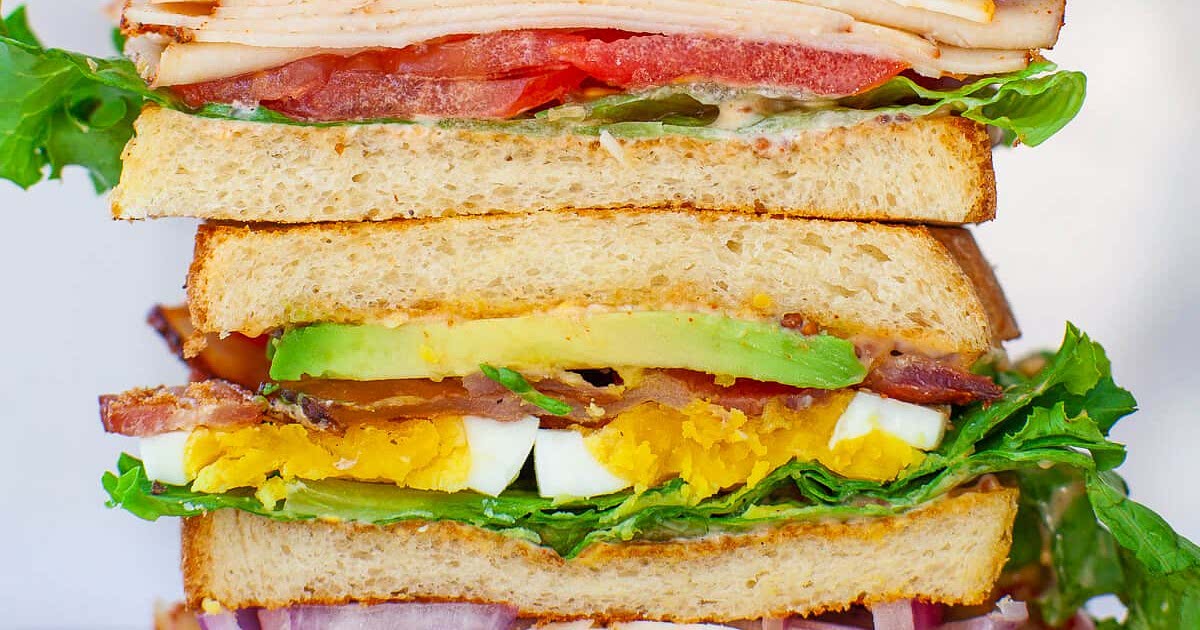 Classic BLT Club Sandwich with Avocado Recipe - Samsung Food