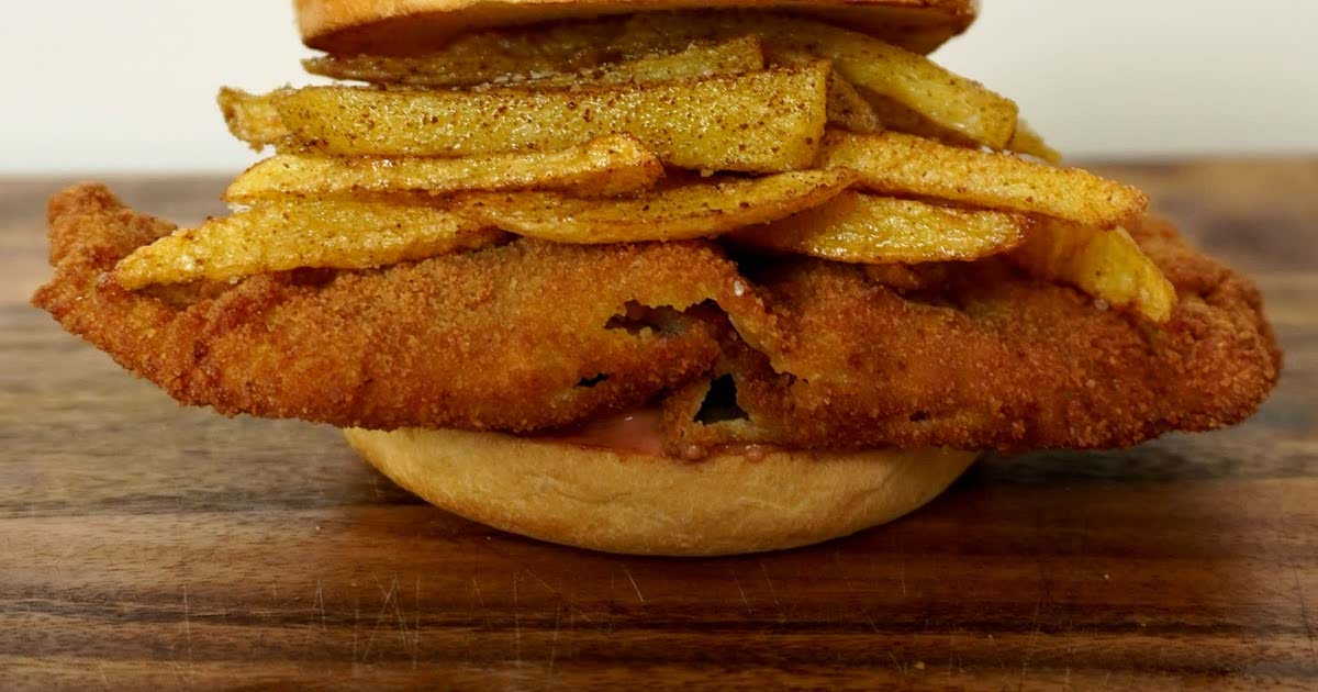 Schnitzel Burger Recipe - Samsung Food