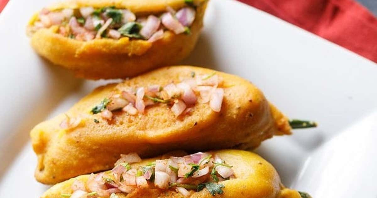 Mirchi Bajji Recipe | Chilli Bajji | Mirapakaya Bajji — Samsung Food