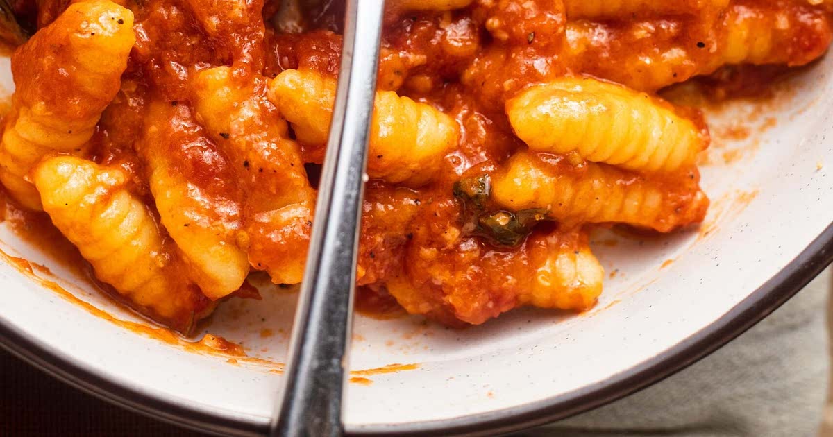 Gnocchetti Sardi (Malloreddus) with Tomato Butter Sauce Recipe ...