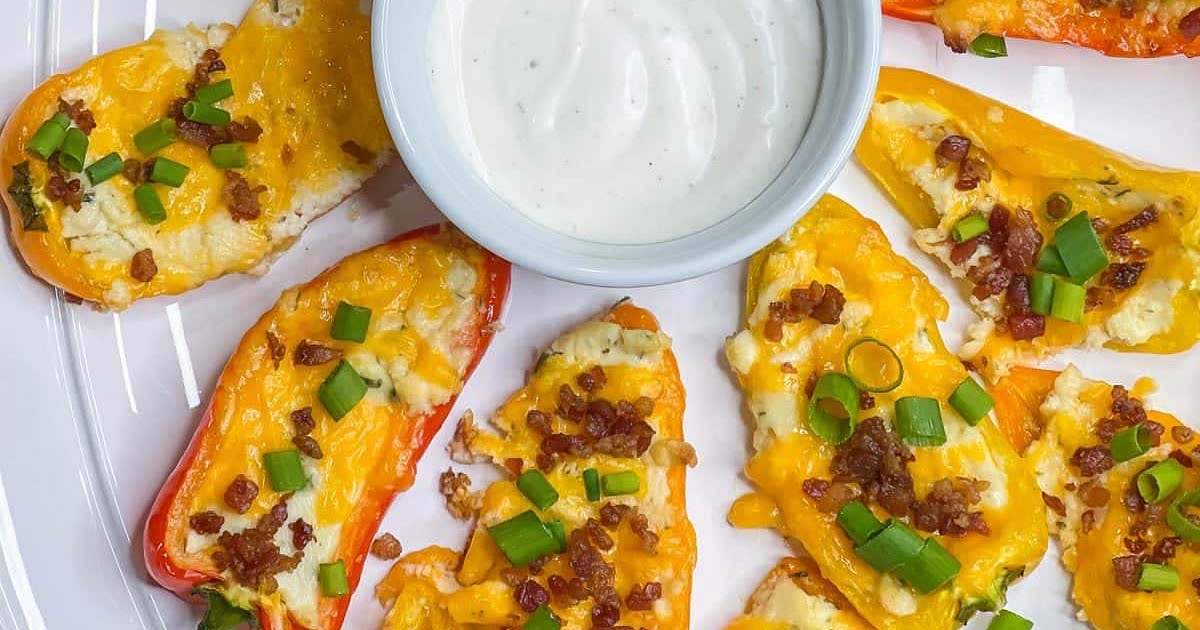 Boursin Cheese Pepper Poppers Recipe - Samsung Food