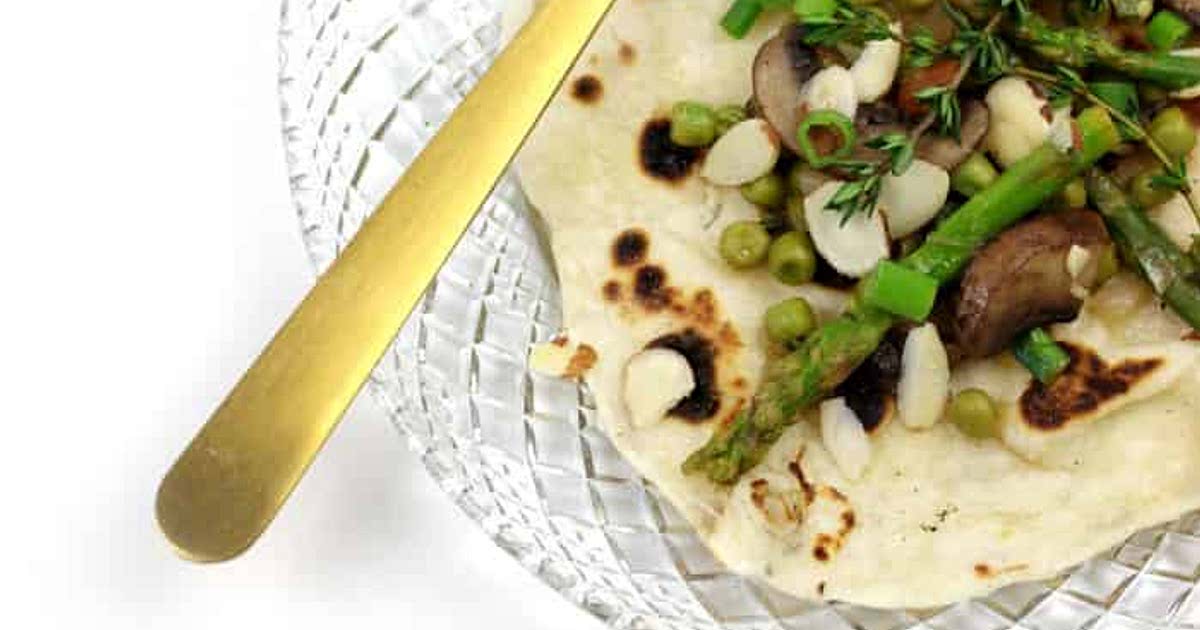 Vegan Spring Vegetable Potato Crepes Recipe - Samsung Food