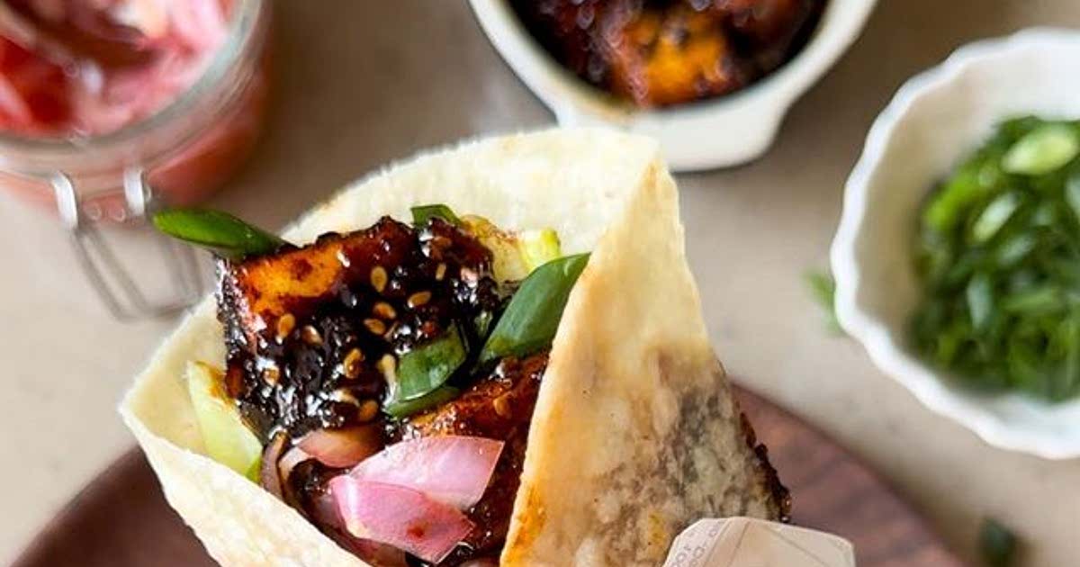 Sticky Tofu Wraps Recipe — Samsung Food