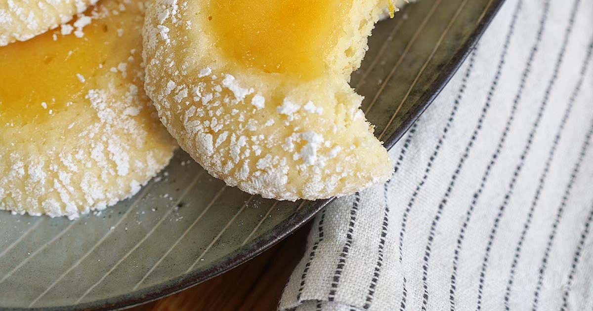 Easy Lemon Curd Crinkle Cookies Recipe — Samsung Food