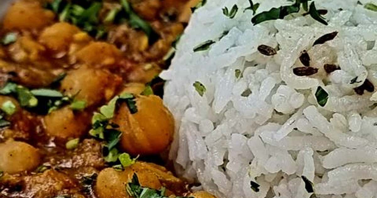 CHANNA (CHICKPEA CURRY) & RICE (VG) Recipe — Samsung Food