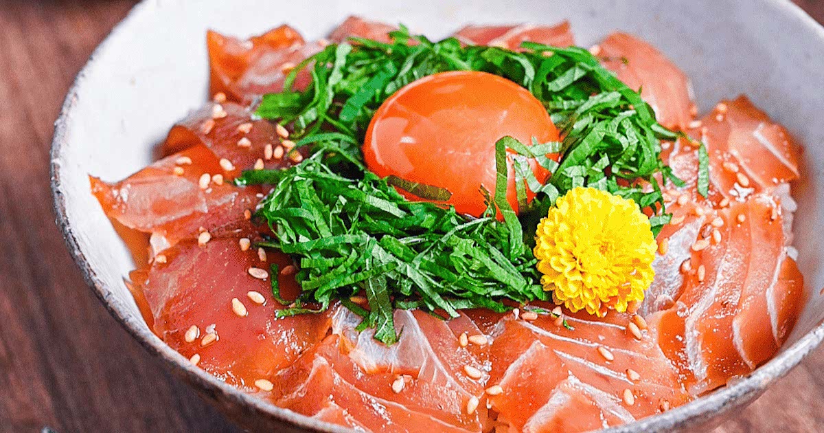 Maguro Zuke Don (Marinated Tuna Sashimi Bowl) Recipe | Samsung Food App