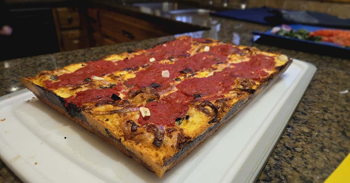 Detroit Style Pizza Recipe — Samsung Food