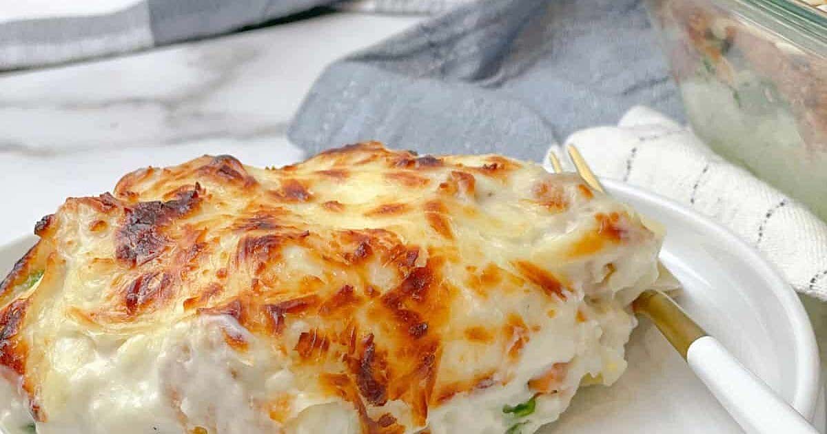 Chicken and Potato Béchamel Bake Recipe - Samsung Food