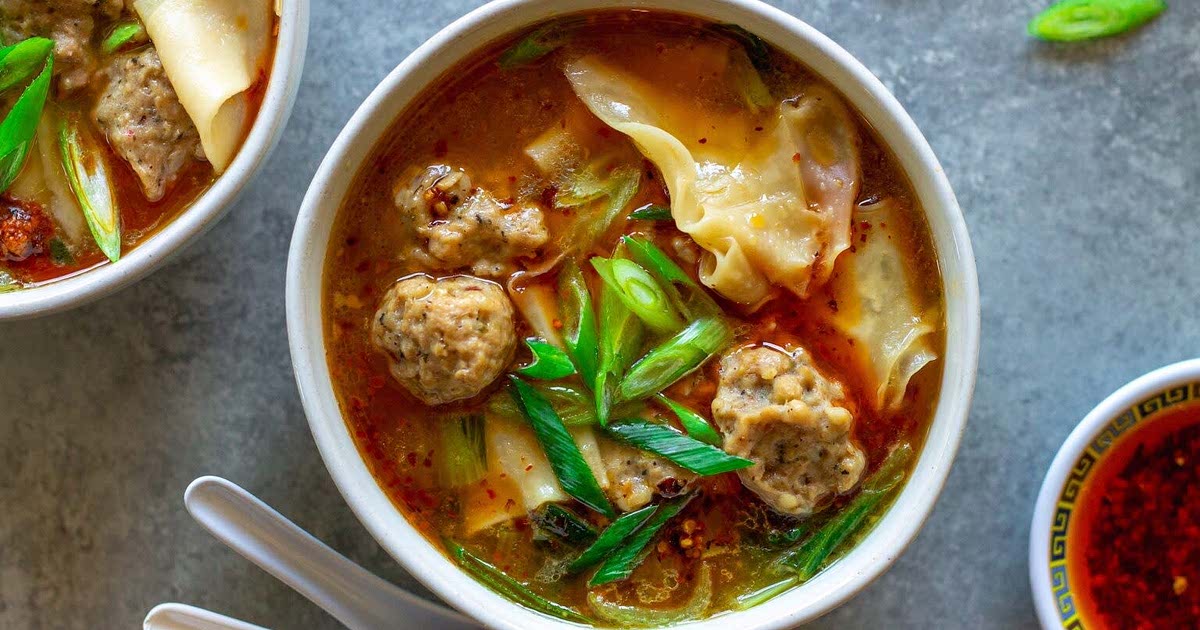 Deconstructed Wonton Soup Recipe — Samsung Food