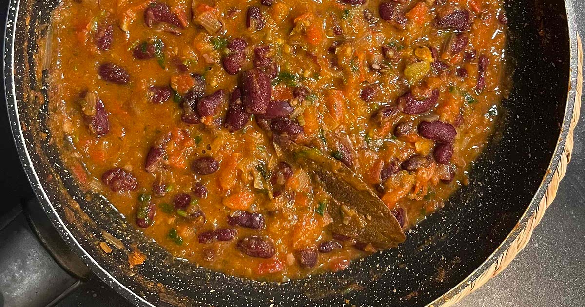 Rajma Masala with Jeera Rice (quick version with canned beans) Recipe ...