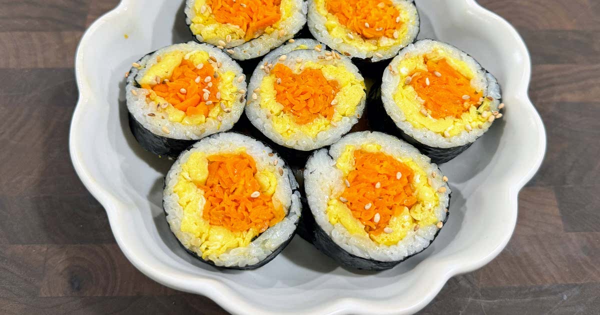 Simple and Delicious Kimbap, That Anyone Can Make!!!😋 Recipe — Samsung Food