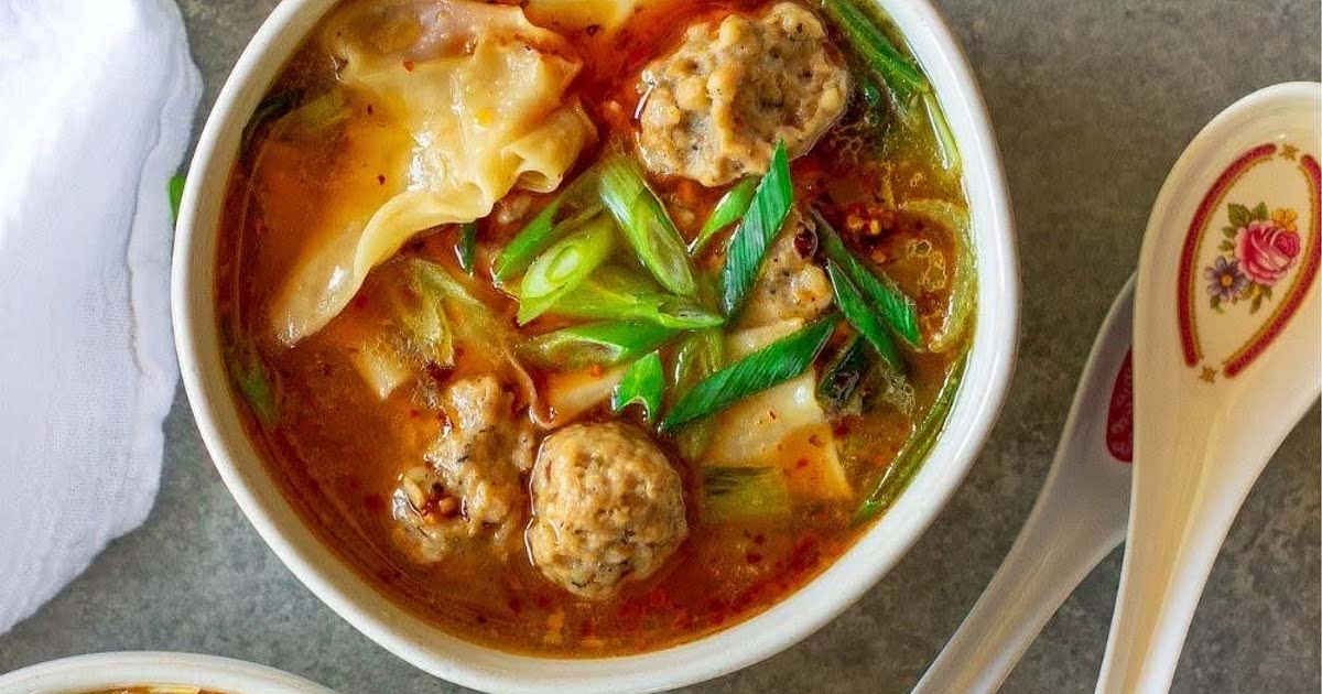 Deconstructed Wonton Soup Recipe — Samsung Food