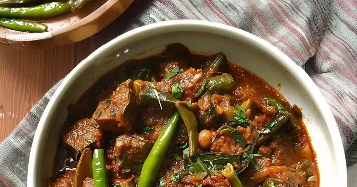 Bhindi Gosht Recipe — Samsung Food