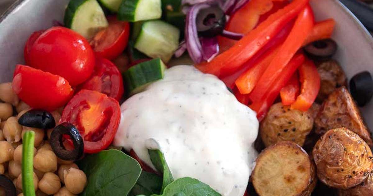 Greek Goddess Bowl Recipe - Samsung Food