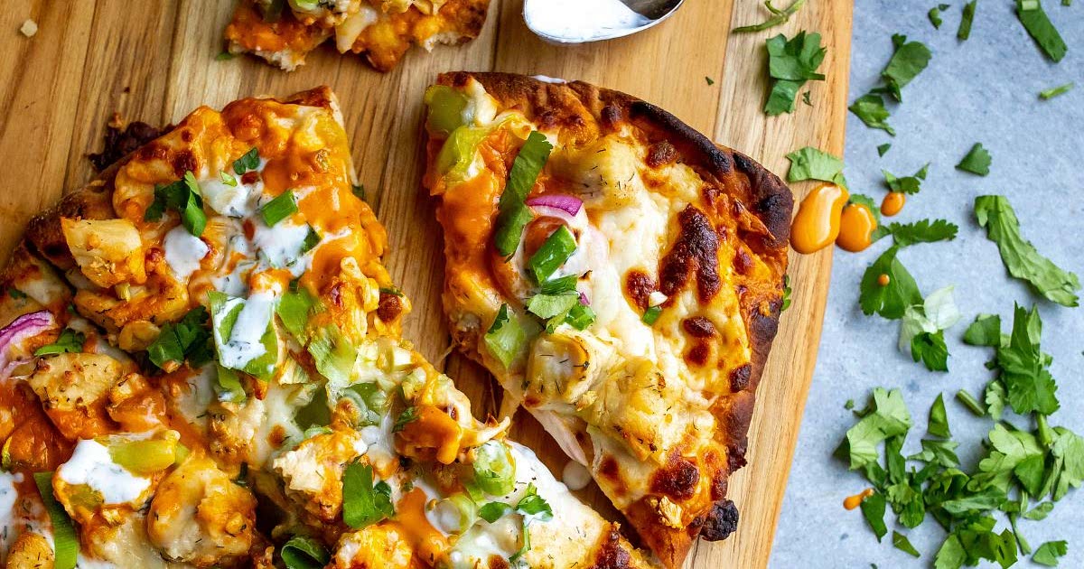 Buffalo Chicken Flatbread Recipe | Samsung Food App