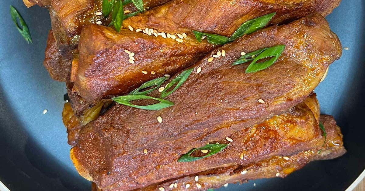 Spicy Oven-Baked Pork Spare Ribs Recipe — Samsung Food
