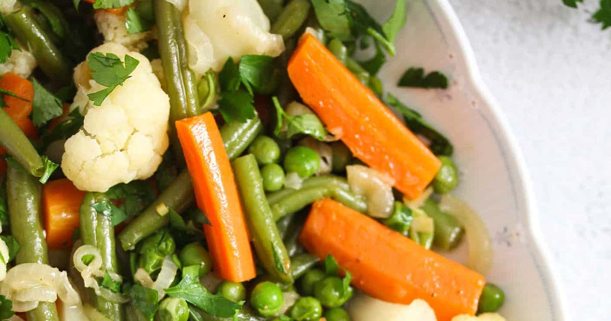 Buttered Vegetables Recipe - Samsung Food