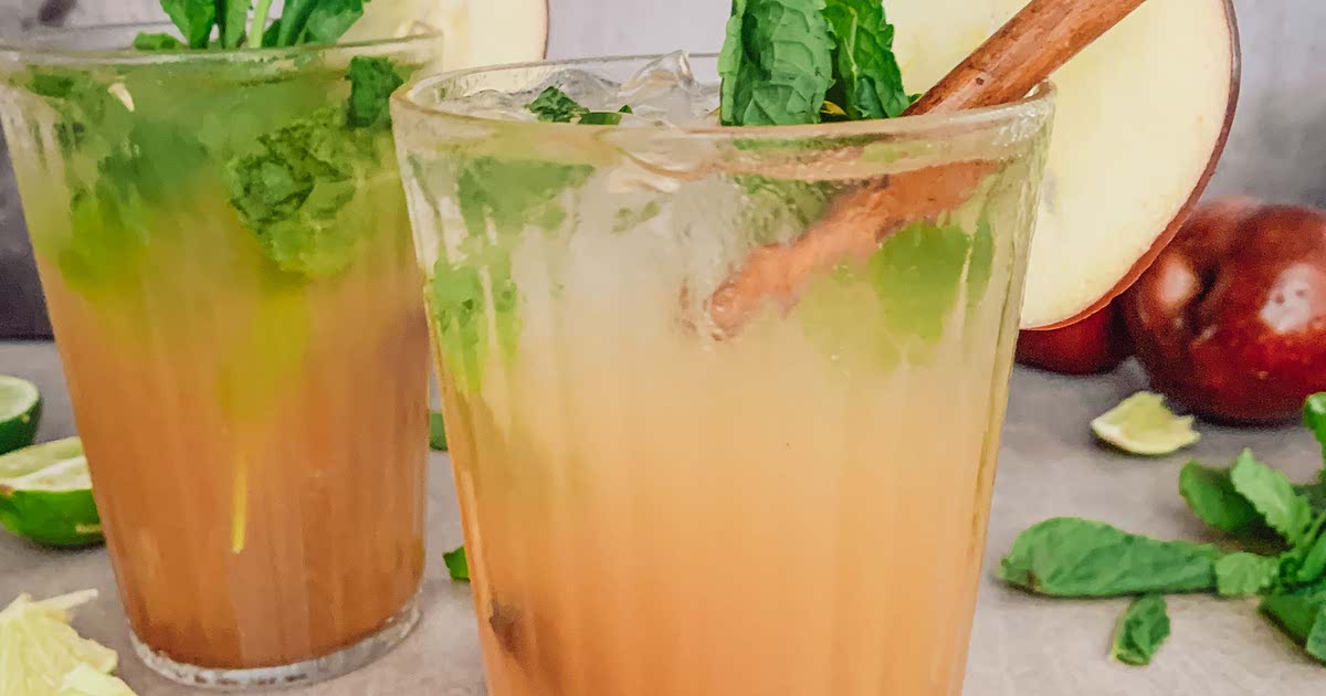 Apple cider mojitos Recipe — Samsung Food