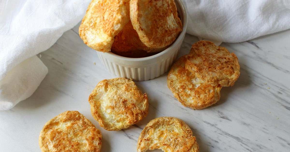 Keto Cheddar Cloud Chips Recipe — Samsung Food