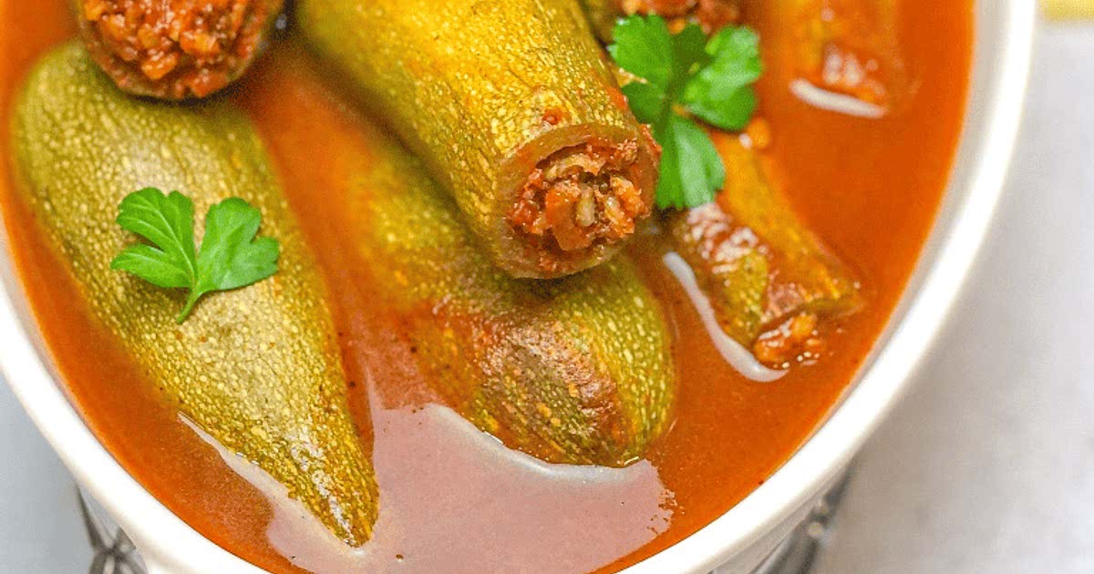 Meat and Rice Stuffed Squash Recipe — Samsung Food