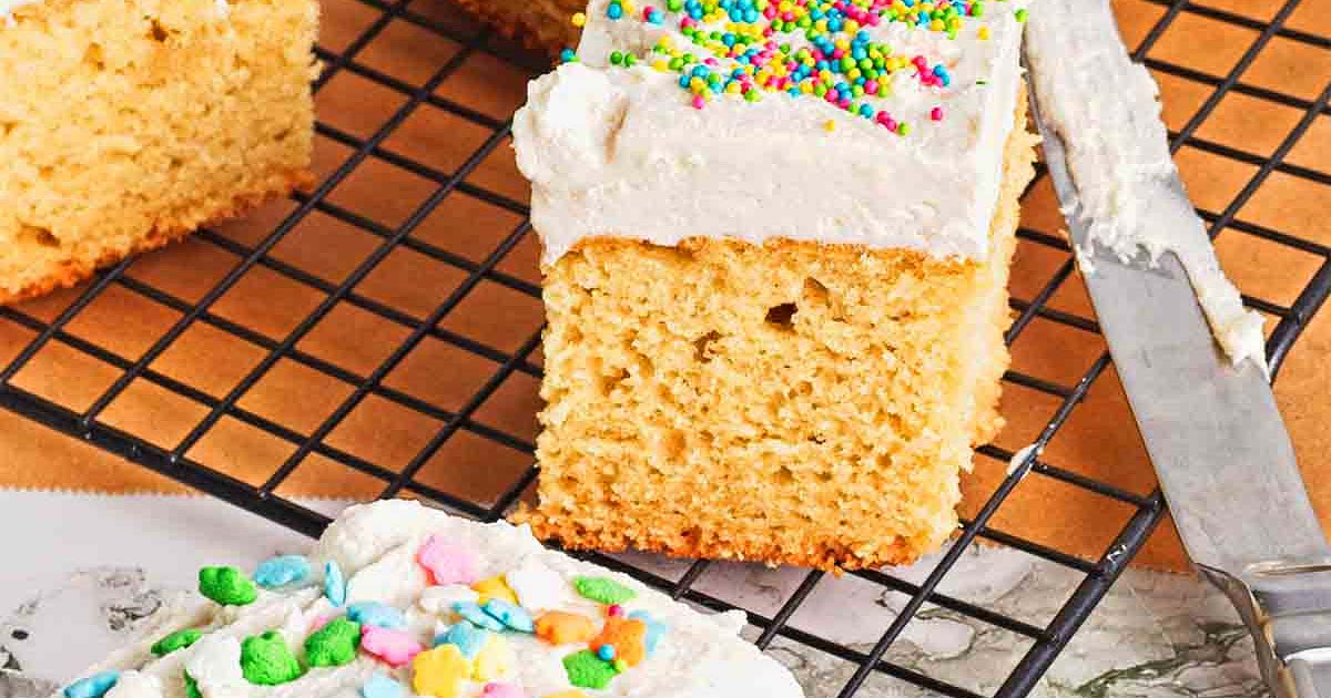Vanilla Wacky Cake Recipe | Samsung Food App