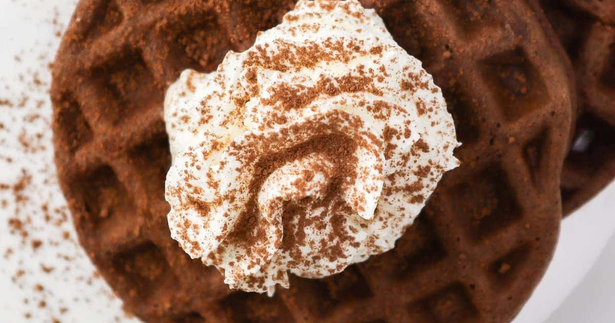 Keto Chocolate Chaffle Recipe | Samsung Food App