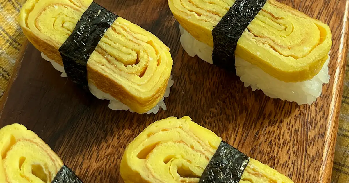 Easy & Quick Egg Sushi Recipe — Samsung Food